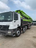 China Mercedes BENZ Truck Mounted Zoomlion 52m Used Beton Pump for sale