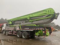 China Zoomlion 63m ACTROS 4141 Used Truck Mounted Concrete Pump for sale