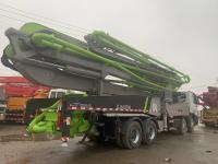 China Zoomlion 63m ACTROS 4141 Used Truck Mounted Concrete Pump for sale