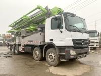China Zoomlion 63m ACTROS 4141 Used Truck Mounted Concrete Pump for sale