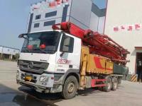 China Used 2019 Year Sany C10 Benz 52m Concrete Boom Pump Truck for sale