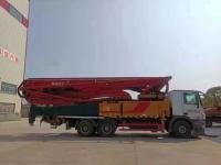 China 180m3/H 52m Boom 2nd Hand Concrete Pump Truck With 6 Boom Section for sale