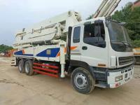 China Zoomlion 37m X Leg 120m3/H Used Concrete Pump Truck for sale