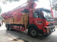 China Sany 52m Volvo Boom Beton Pump Used Cement Pump Truck for sale