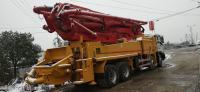 China Putzmeister 42m Boom ISUZU Chassis Used Cement Truck for sale
