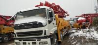 China Putzmeister 42m Boom ISUZU Chassis Used Cement Truck for sale