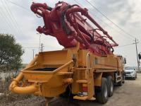 China 2012 Year Putzmeister 42m Used Cement Truck With Isuzu Chassis for sale