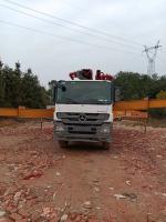 China 2018 Year Used Sany Concrete Pump Truck With Mercedes Benz Chassis for sale