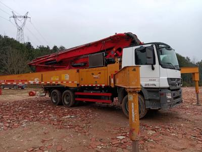 China 2018 Year Used Sany Concrete Pump Truck With Mercedes Benz Chassis for sale