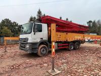 China 2018 Year Used Sany Concrete Pump Truck With Mercedes Benz Chassis for sale