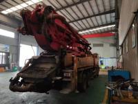 China 49m Used 2012 Putzmeister Pump Truck 331KW With Mercedes Benz Chassis for sale
