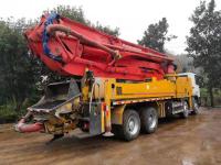 China 49m Used 2012 Putzmeister Pump Truck 331KW With Mercedes Benz Chassis for sale