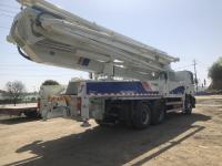 China Zoomlion 47M 5 Boom Used Concrete Pump Truck For Underground Construction for sale