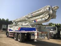 China Zoomlion 47M 5 Boom Used Concrete Pump Truck For Underground Construction for sale