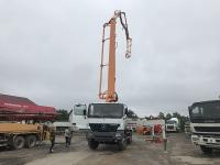 China Placing 37M Equipment Concrete Pumping Trucks, 5 Boom Beton Pumper Machine for sale
