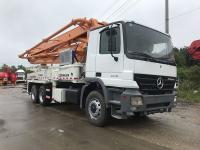 China Placing 37M Equipment Concrete Pumping Trucks, 5 Boom Beton Pumper Machine for sale
