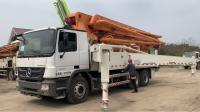 China Actros 3341 Truck Mounted Boom Pump 287kw 9 Mpa Concrete Placing for sale