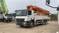 China Actros 3341 Truck Mounted Boom Pump 287kw 9 Mpa Concrete Placing for sale