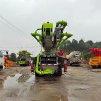 China Actros 3341 Concrete Pump Boom Truck 287kw 5 Arm 360Bar Hydraulic Pressure for sale