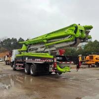 China Actros 3341 Concrete Pump Boom Truck 287kw 5 Arm 360Bar Hydraulic Pressure for sale