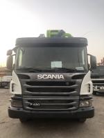 China 309KW 180M3/H Used Concrete Line Pump Truck 56M Zoomlion ZLJ5430THBK for sale