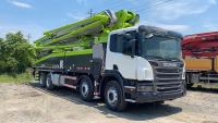 China 309KW 180M3/H Used Concrete Line Pump Truck 56M Zoomlion ZLJ5430THBK for sale