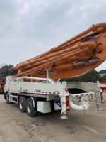 China 49M 3Axle Used Cement Pump Truck Machinery Concrete Equipment for sale