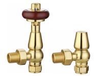 China Column Traditional Style Radiator Valves 15mmx1/2'' For Copper Pipe for sale