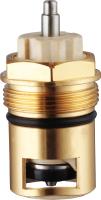 China Corner Thermostatic Radiator Valves F 1/2'' X M 1/2'' For Steel Pipe With Pre-Setting Insert for sale
