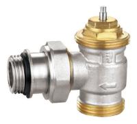 China Angled Thermostatic Radiator Valve 1/2'' With EK M 3/4'' for sale