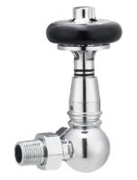 China 15mm Copper Classic Traditional Radiator Valves Corner Type 1/2 Inches for sale