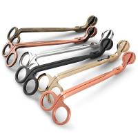 China Rust Proof Gold Candle Wick Trimmer , Candle Wick Clipper for sale