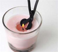 China Stainless Steel Candle Wick Trimmer , Wick Cutting Scissors for sale