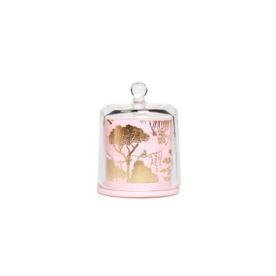 China Decal Glass Dome Aroma Scented Candle 165g 30H Luxury Home Decor Gift for sale
