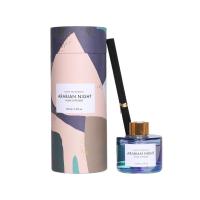 China Ion Plating Glass Jar Home Scent Reed Diffuser 100ML for sale