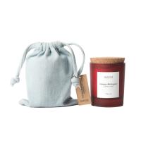 China Cork Lid Soy Wax Scented Jar Candle for sale