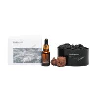 China Custom Crystal Aroma Diffuser Luxury Gift Set 230g 15ml Essential Oil Stone for sale