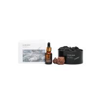 China Custom Crystal Aroma Diffuser Luxury Gift Set 230g 15ml Essential Oil Stone for sale