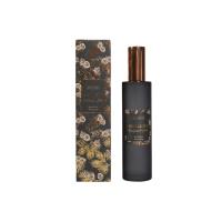 China 100ml Black Glass Jar Room Spray Natural Essential Oil Air Freshener for Home Car for sale