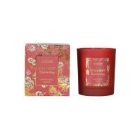 China Starlight Christmas Glass Jar Scented Soy Wax Candle 155g 30H Burning Time for sale