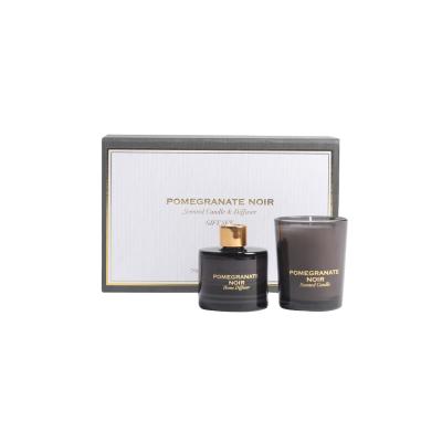China Luxury Scented Candle Woodwick Small Jar Gift Set for sale