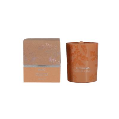 China Naturalism 180g Glass Jar Woodwick Scented Candle with 30H Burn Time for sale