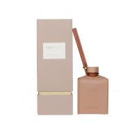 China Luxury Glass Reed Diffuser 100ml Home Fragrance with Fiber Sticks for sale
