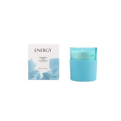 China Luxury Glass Jar Scented Soy Tea Light Candle 150g 30H Burning Time Custom for sale