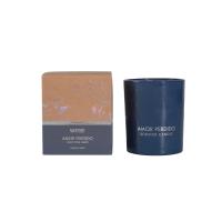 China Private Label Wood Wick Scented Soy Candle 8 oz 30H Burning Time Glass Jar for sale