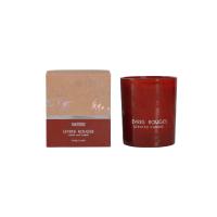 China Private Label Soy Wax Candle 155g 30H Burn Time Essential Oil Wood Wick Glass Jar for sale