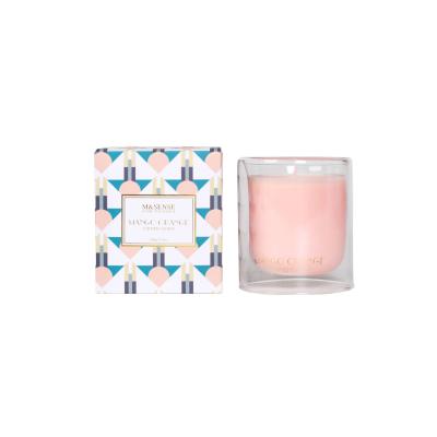 China 180g Scented Jar Candle Private Label Organic Soy Wax 30H Burning Time for sale