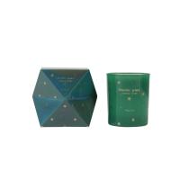 China Luxury 10x10cm Scented Soy Wax Jar Candle 50H Burning Time Home Decorative Gift for sale