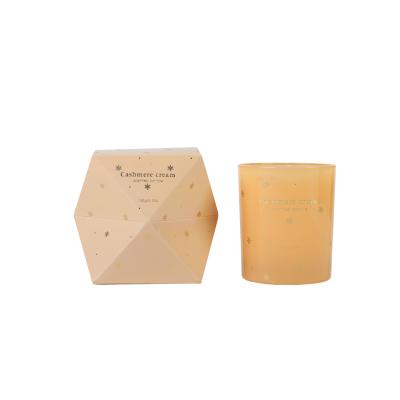 China Custom Organic Soy Wax Scented Candle 150g 30H Burning Time Glass Jar for Home Decoration Gift for sale