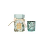 China Private Label Luxury Glass Jar Scented Soy Candle 150g 30h Burning Time Home Air Freshener for sale